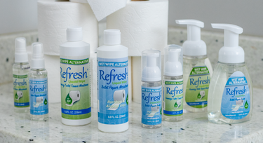 Flushable Wipes Alternative | Refresh Liquid Wipe – Refresh Wipes