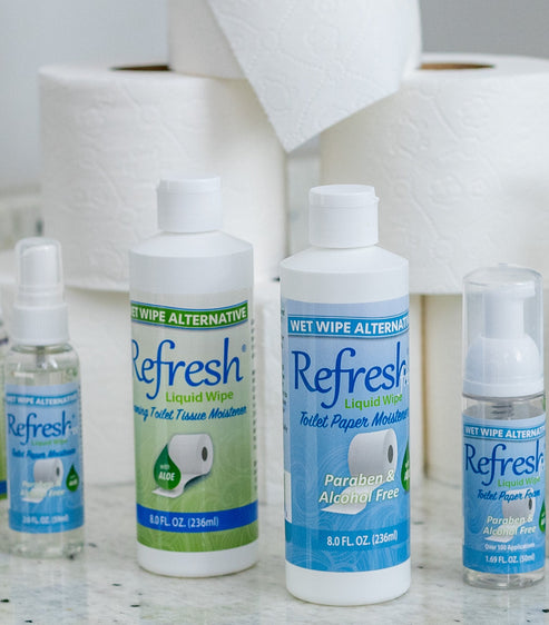 Toilet Paper Foam Refill – Refresh Wipes